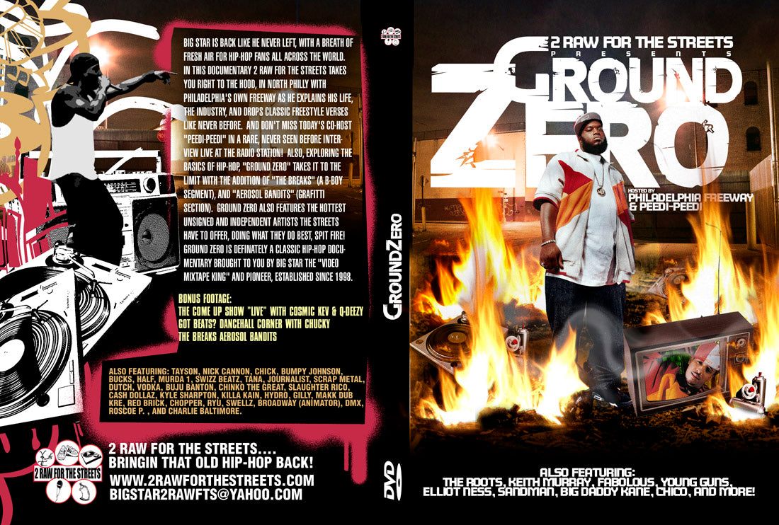 Ground Zero hosted by FREEWAY (DIGITAL FILE DOWNLOAD) – Raw Sports Apparel